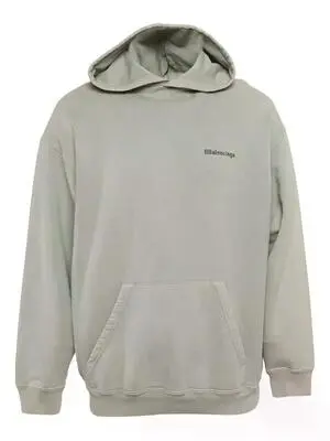 Balenciaga Cotton Hoodie - Grey