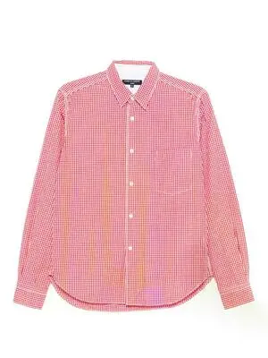 Comme Des Garçons 2011 Gingham Shirt - Red