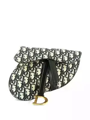 Dior 2020 Oblique Saddle Belt Bag