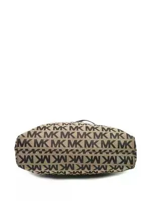 Michael Kors Monogram Canvas Tote Bag