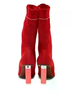 Vetements 90mm Lipstick Heel Knitted Boots