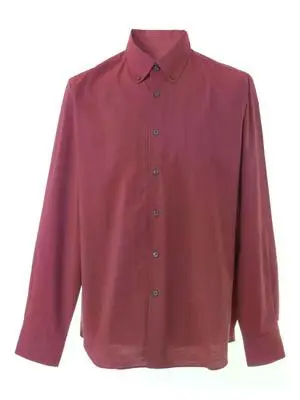 ROMEO GIGLI 1990s Button-down Shirt - Red