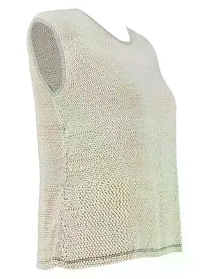 NADINI Pearl Embellished Top - Neutrals