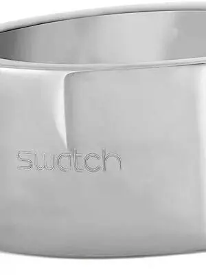 SWATCH Stainless Steel And Resin Apple Motif Statement Ring