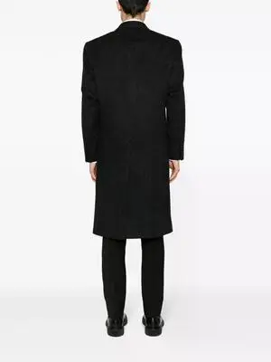 A.N.G.E.L.O. VINTAGE CULT 1990s Charcoal Virgin Wool Coat