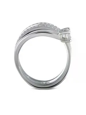 SWAROVSKI Crystal-embellished Swirl Ring