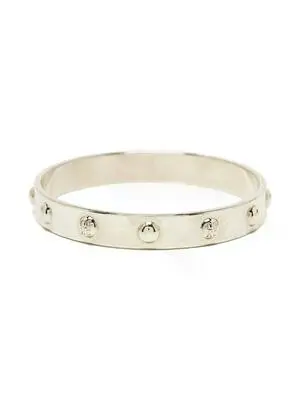 Carolina Herrera Monogram Studded Bangle