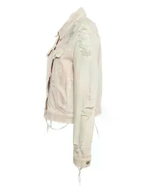 J Brand Distressed Denim Jacket