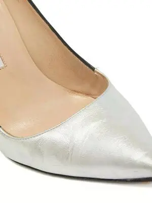 Manolo Blahnik Leather Pumps