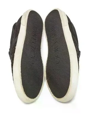 JIMMY CHOO Embellished Slip-on Sneakers