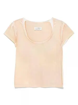 MAISON MARGIELA Cotton T-shirt - Neutrals