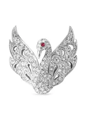 SUSAN CAPLAN Attwood & Sawyer 1980 Swan Brooch - Silver