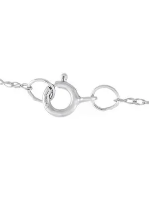 LB EXCLUSIVE 14kt White Gold Diamond And Ruby Pendant Necklace