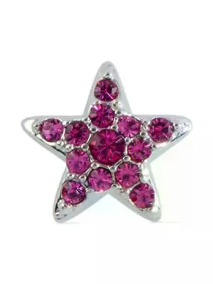 SWAROVSKI 18k White Gold Embellished Charm Set