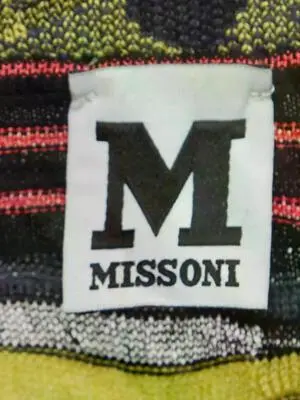 Missoni Wave-stripe Knit Top - Black