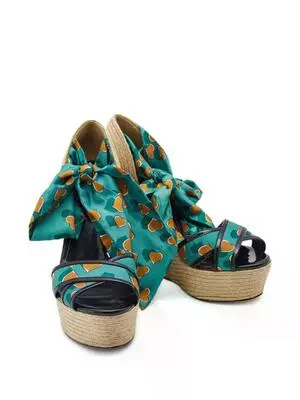 Gucci 145mm Wedge Espadrilles