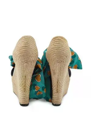Gucci 145mm Wedge Espadrilles
