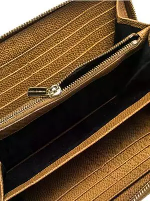 Dolce & Gabbana 2024 Zip-up Wallet - Brown