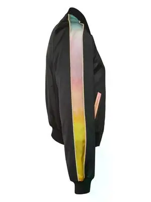 DAVID MORRIS Side-stripe Bomber Jacket