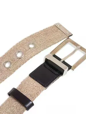 Dolce & Gabbana Logo Plaque Belt
