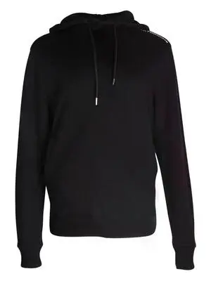 Rabanne Cotton Hoodie - Black