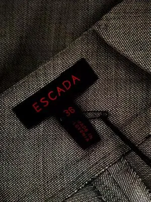 Escada Cropped Straight-leg Trousers