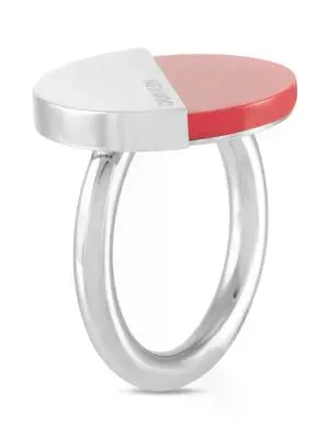 Calvin Klein Engraved Ring - Silver