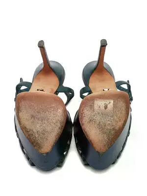 SERGIO ROSSI T-strap Platform Stiletto Sandals