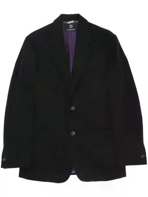Versace 1990s Cashmere Blazer - Black