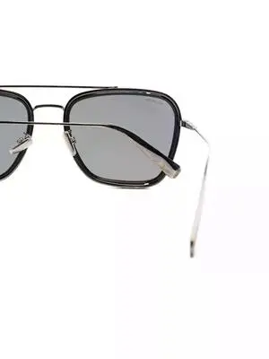 BVLGARI Tone Pilot Frame Sunglasses - Silver