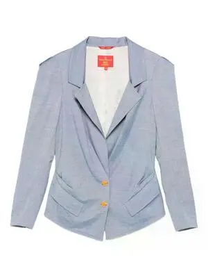 VIVIENNE WESTWOOD 1990s Single-breasted Blazer - Blue