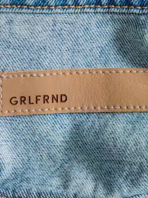 GRLFRND Button-up Jumpsuit With Chest Pockets And Belt Loops