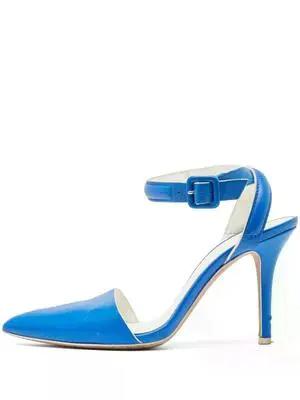 ALEXANDER WANG 90mm Pointed-toe Pumps - Blue