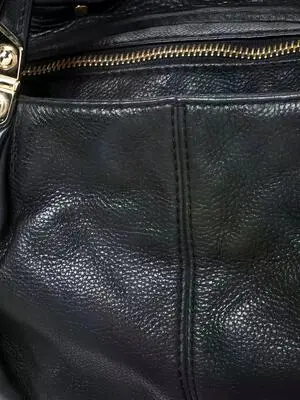 Michael Kors Leather Studded Shoulder Bag With Gold-tone Hardware