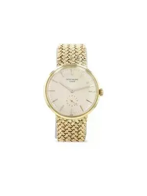Patek Philippe 1960 Calatrava 33mm Yellow Gold Watch - Neutrals