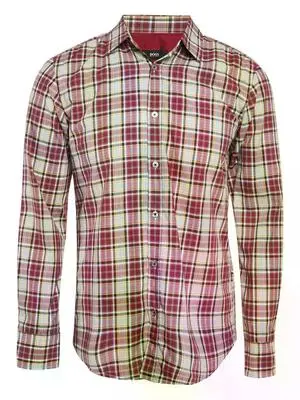 BOSS Pre-owned Plaid Cotton Shirt - Red