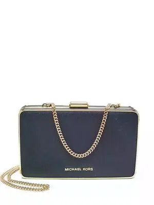 Michael Kors Elsie Box Chain Clutch - Blue