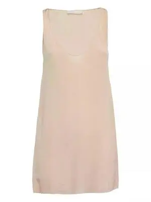 Chloé Silk Scoop Neck Tank Top