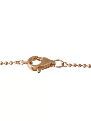 LB EXCLUSIVE 14k Rose Gold Diamond Pendant Necklace