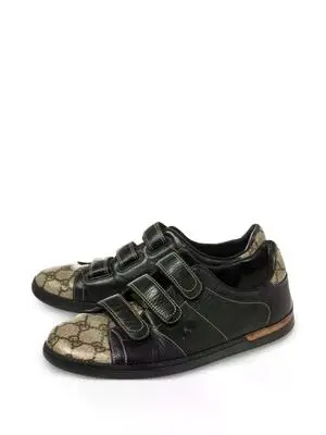 Gucci Gg Supreme Canvas Panelled Sneakers