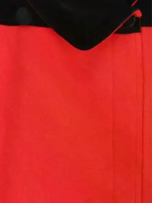 A.N.G.E.L.O. VINTAGE CULT Vintage Colour-block Cotton-wool Blend Coat