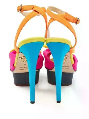 CHARLOTTE OLYMPIA High Heel Platform Sandals - Pink