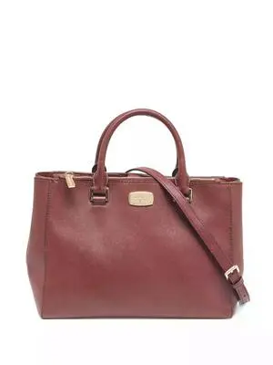 Michael Kors Kellen Leather Tote Bag - Red