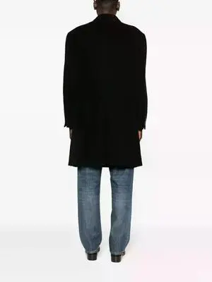 A.N.G.E.L.O. VINTAGE CULT 1990s Single-breasted Wool Blend Felted Coat