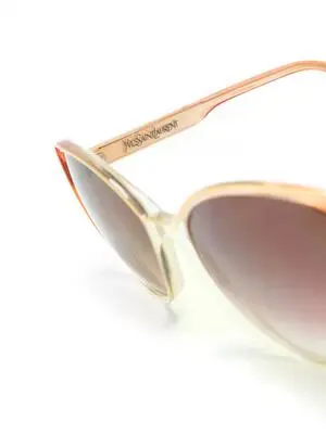 Saint Laurent 1970s Gradient Oversize-frame Sunglasses