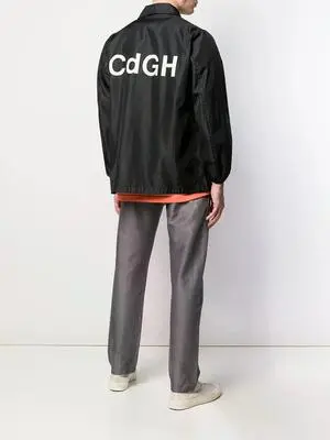 Comme Des Garçons 1999 Printed Logo Windbreaker Jacket