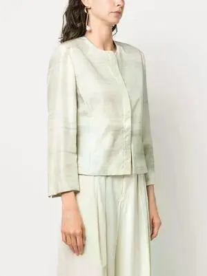 Giorgio Armani 2000s Round-neck Jacket