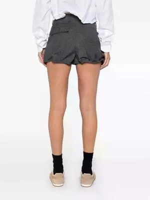 Prada Tailored Wire Detail Shorts