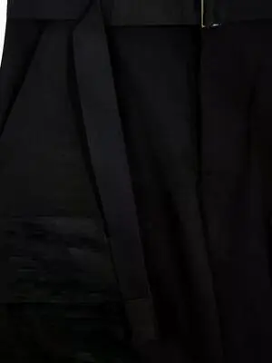 Sacai Side-pockets Belted Trousers