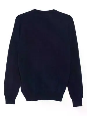 DELL'OGLIO Crew Neck Sweater - Blue